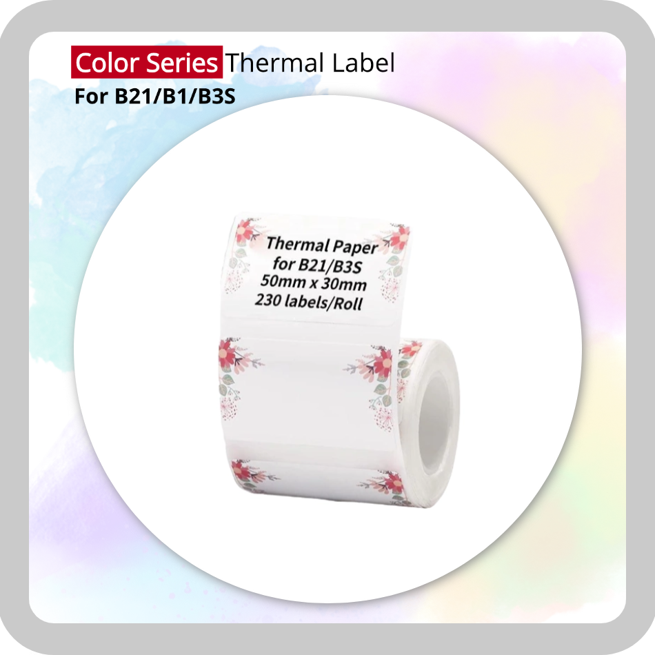 NIIMBOT Color Series Thermal Label for B21/B1/B3S – Niimbot Online
