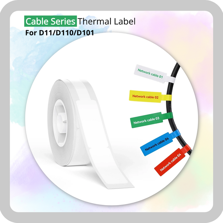 NIIMBOT Cable Series Thermal Label for D11/D110/D101 – Niimbot Online