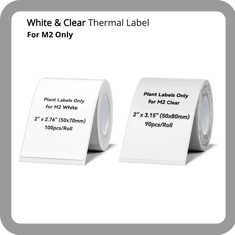 NIIMBOT SA | Thermal Transfer Labels For M2 Label Printer – Niimbot Online